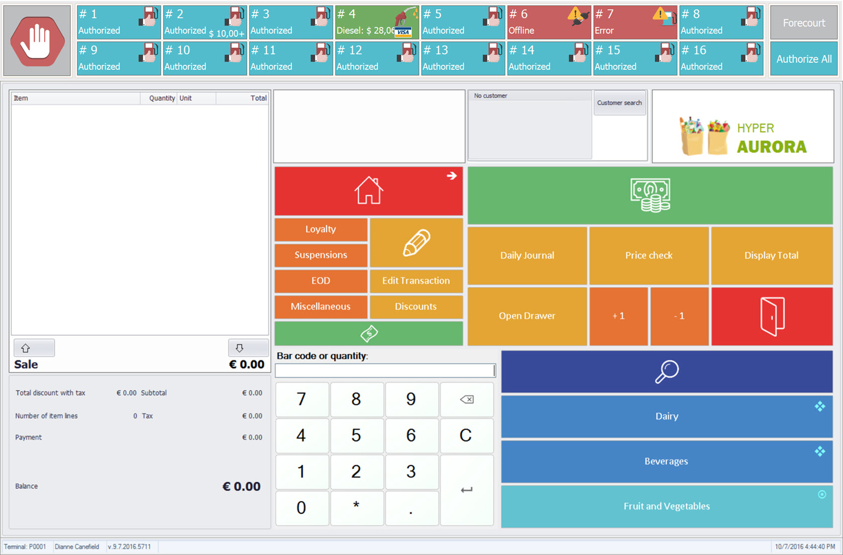 Forecourt controller LS One