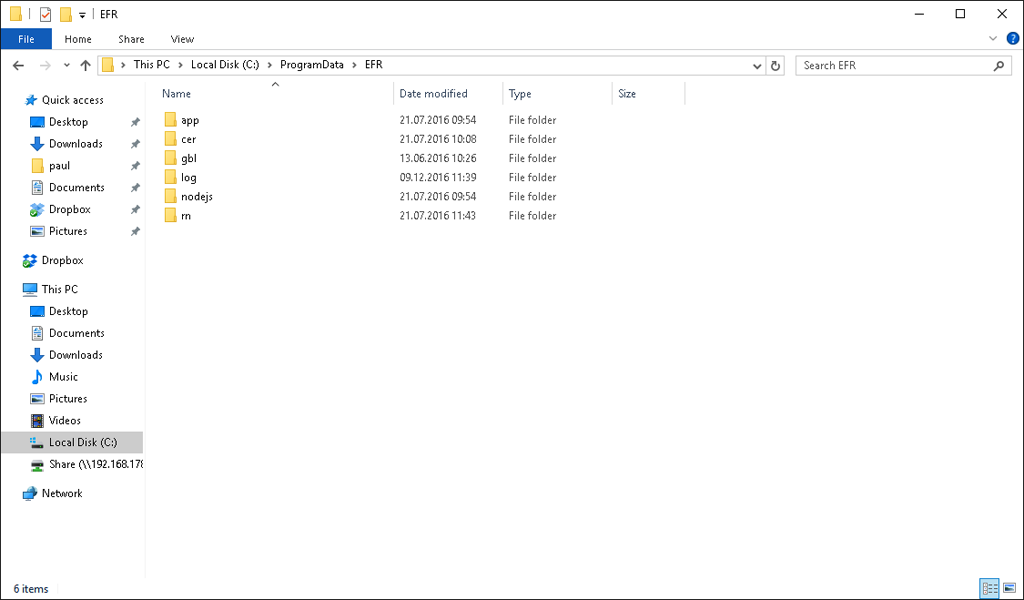 EFSTA Fiscal Module (DE)
