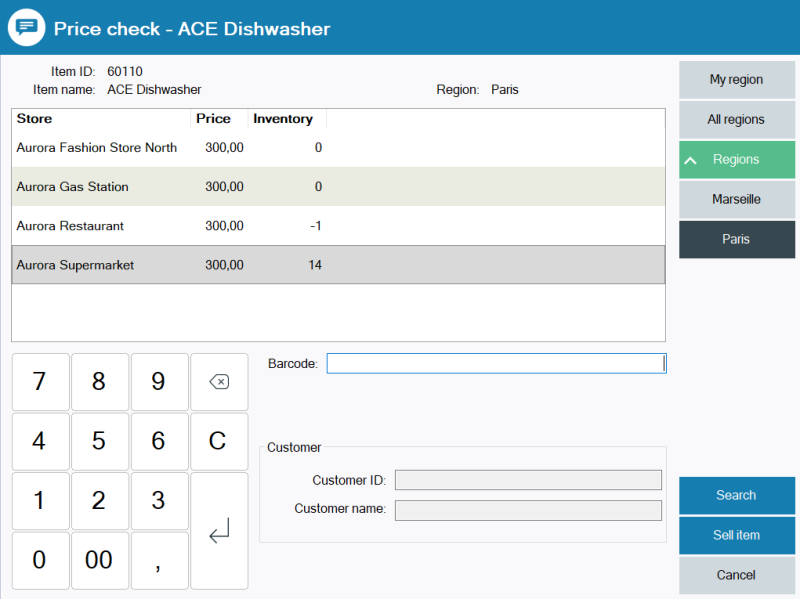 LS One POS Improvements